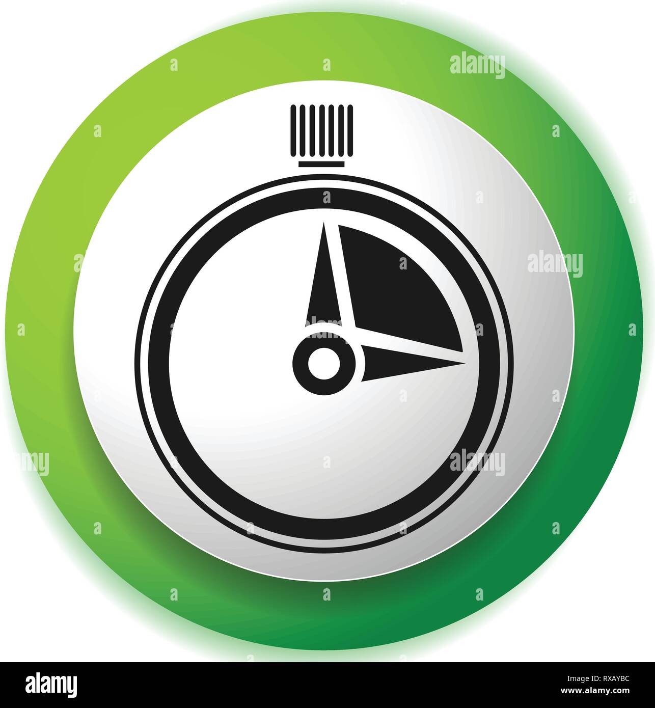 Timer, stopwatch icon. Urgency, turnaround time, schedule concepts ...