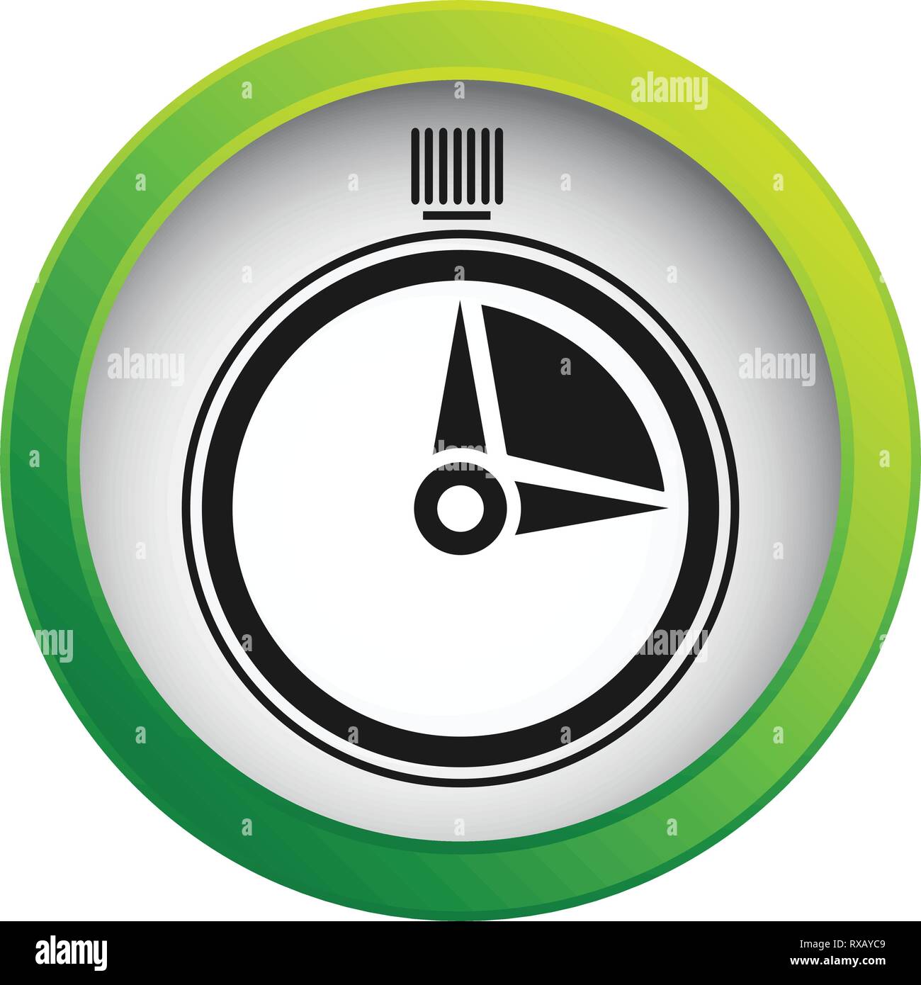 Timer, stopwatch icon. Urgency, turnaround time, schedule concepts ...