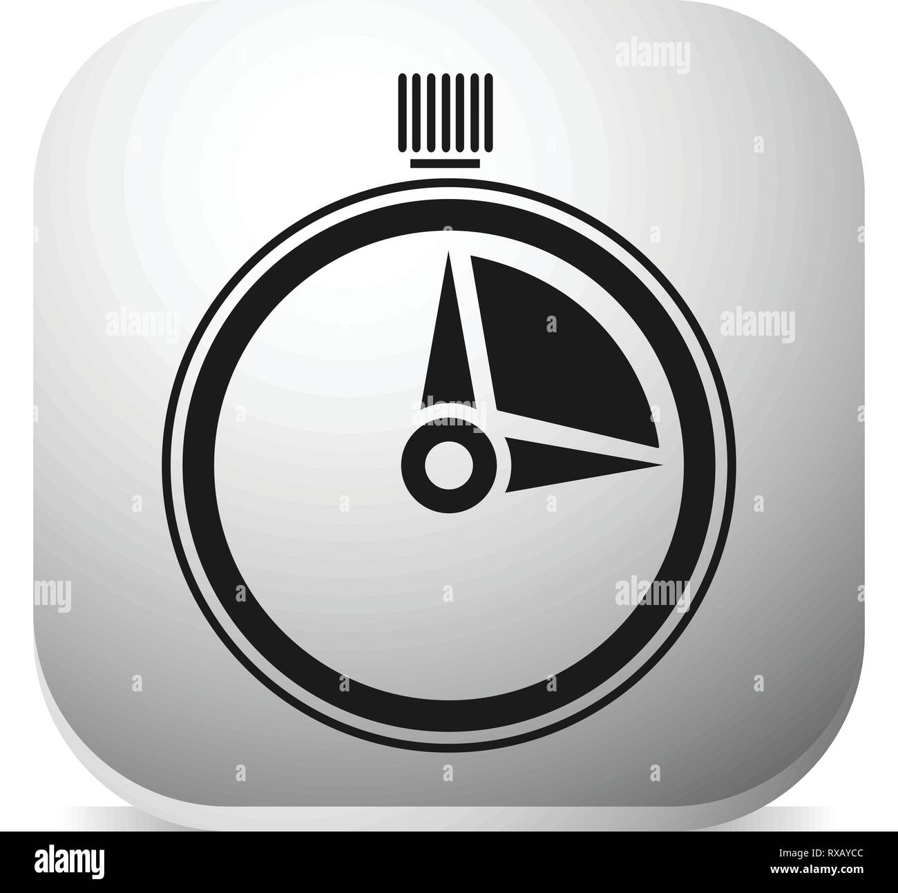 Timer, stopwatch icon. Urgency, turnaround time, schedule concepts ...