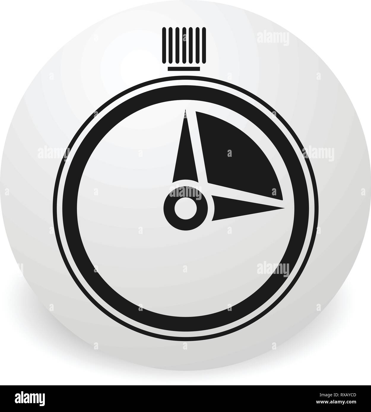 Timer, stopwatch icon. Urgency, turnaround time, schedule concepts ...