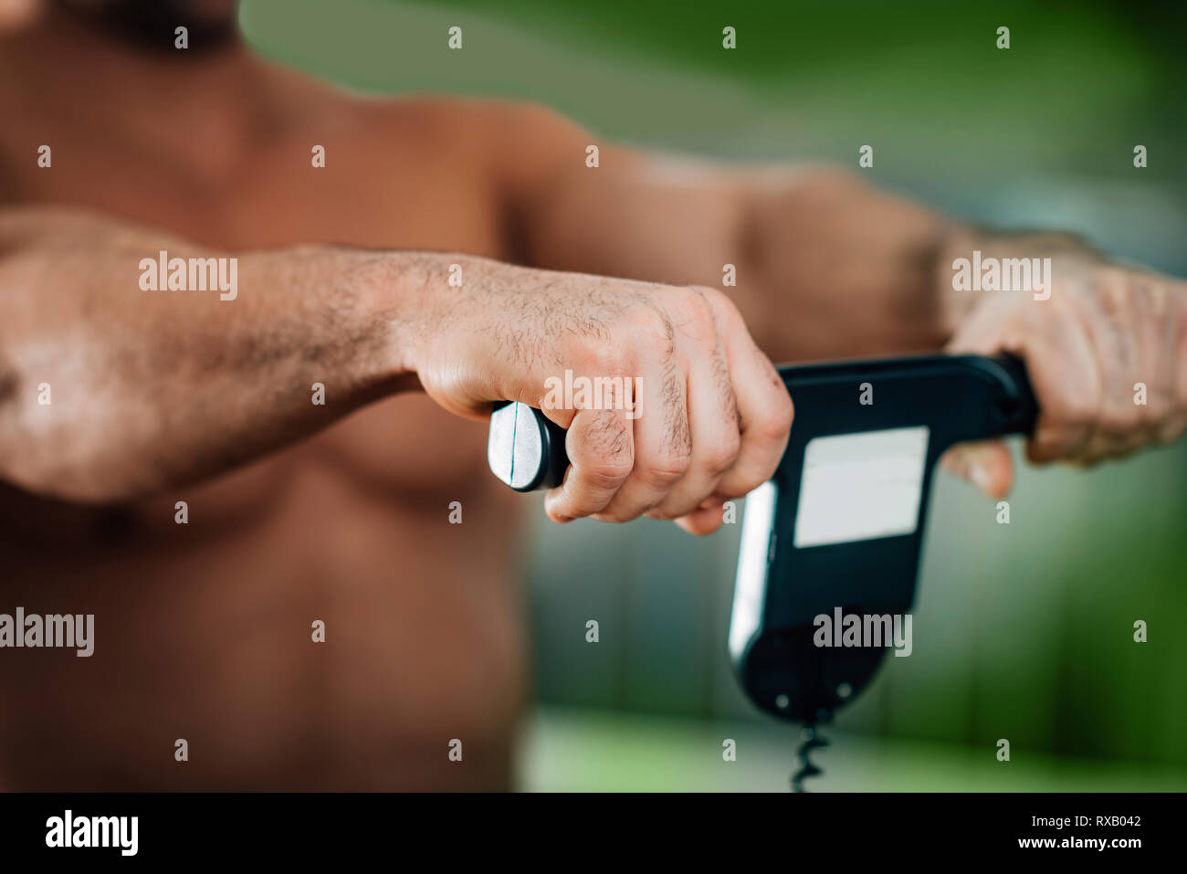 Measuring body composition Stock Photo - Alamy