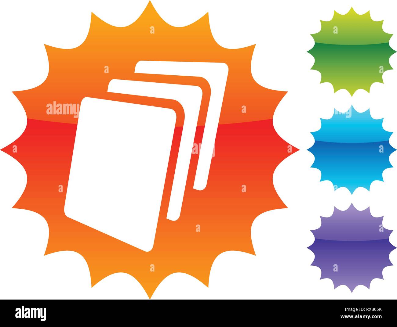 Sheets icon, Sheets of paper or other material Stock Vector Image & Art ...