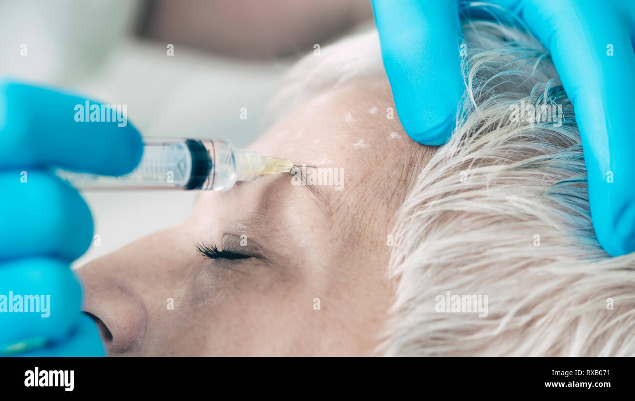 Botulinum Toxin Injection High Resolution Stock Photography and Images ...