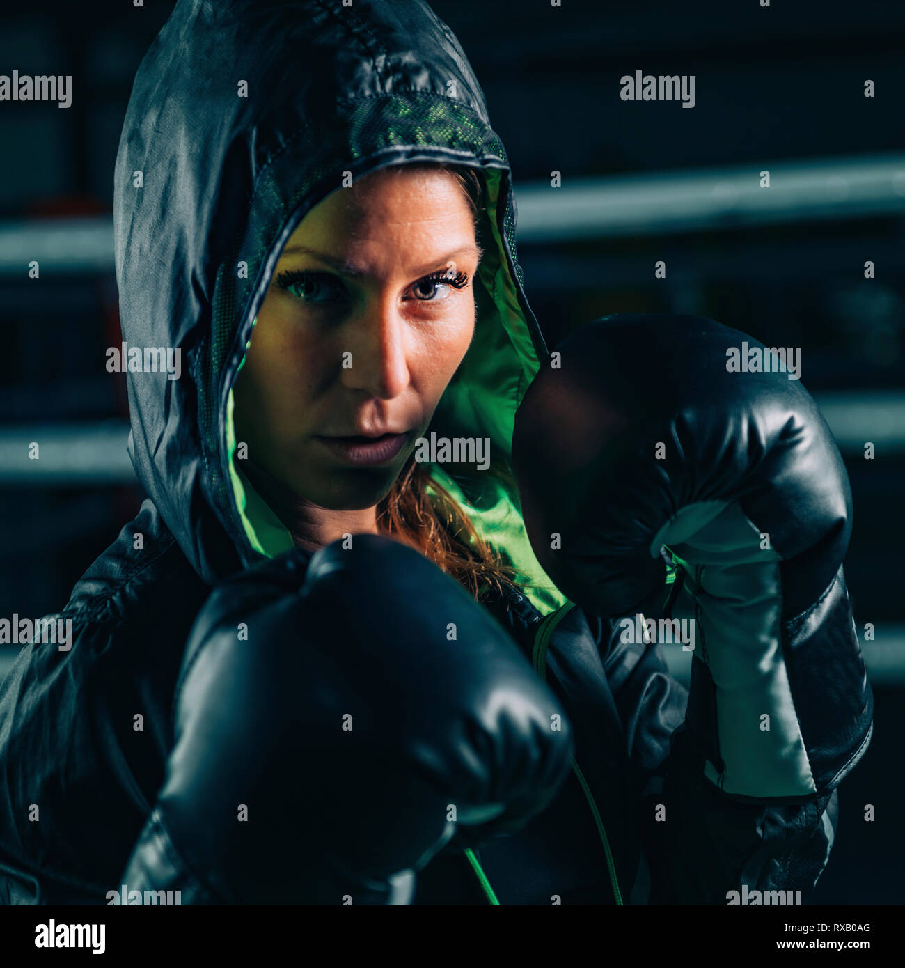 Action boxer boxing fight sports hi-res stock photography and images ...