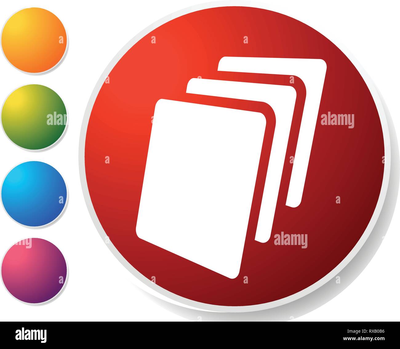 Sheets icon, Sheets of paper or other material Stock Vector Image & Art ...