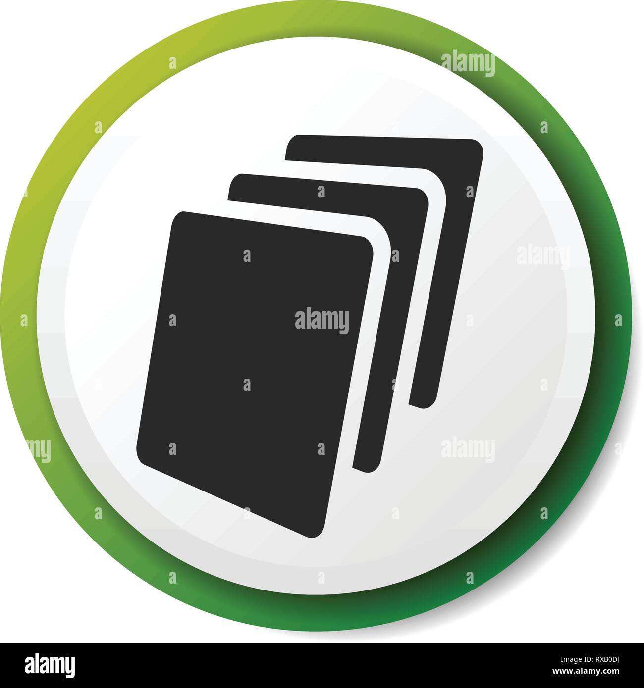 Sheets icon, Sheets of paper or other material Stock Vector Image & Art ...