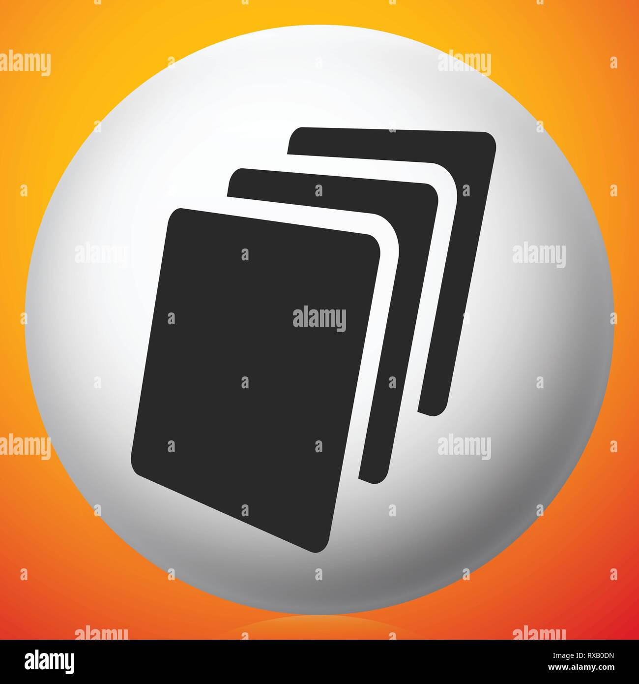 Printer with print and paper sheets Stock Vector Images - Alamy