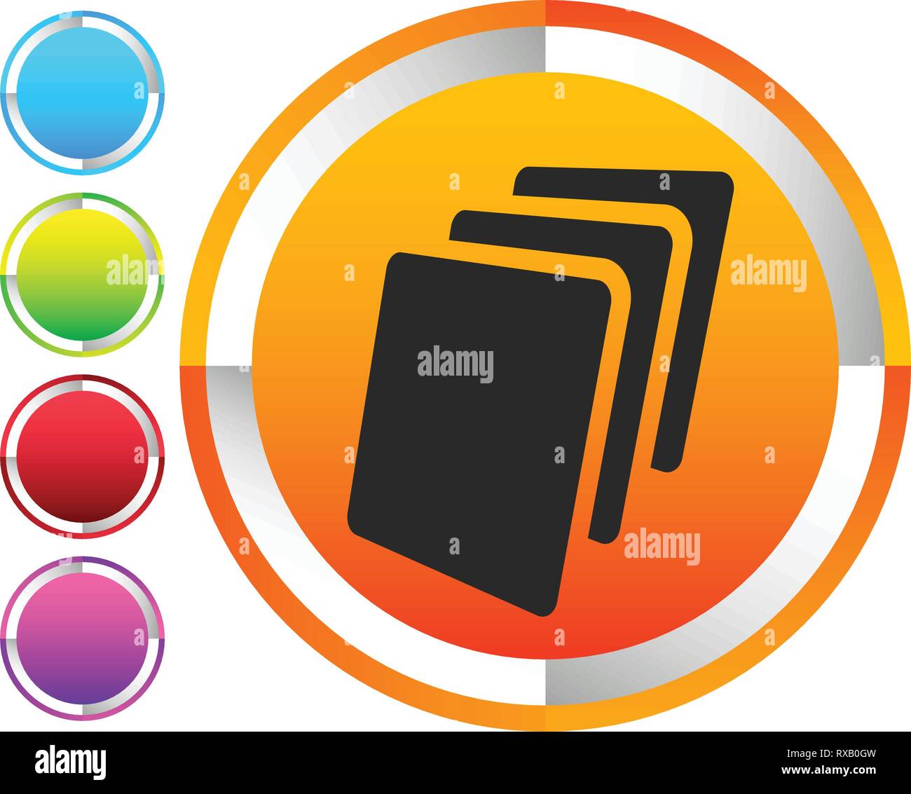 Sheets icon, Sheets of paper or other material Stock Vector Image & Art ...