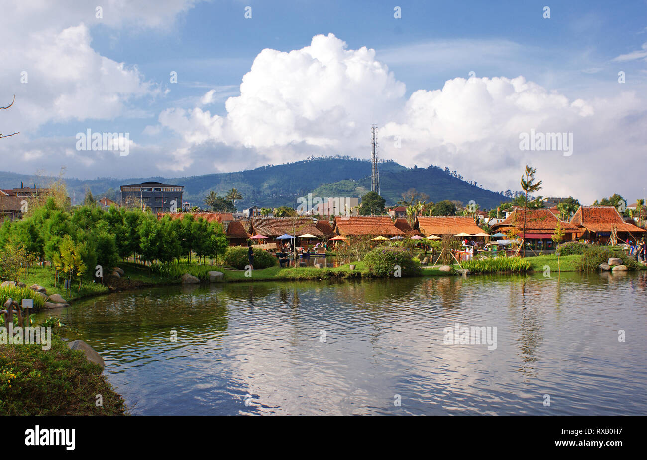 Situ Umar Lake, Floating Market, Lembang, Bandung, West Java, Indonesia ...