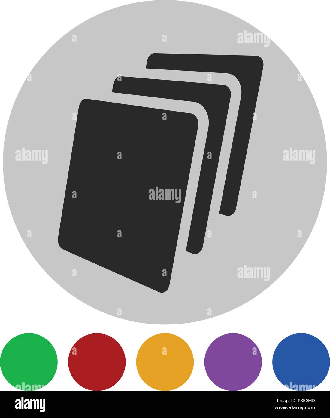 Sheets icon, Sheets of paper or other material Stock Vector Image & Art ...