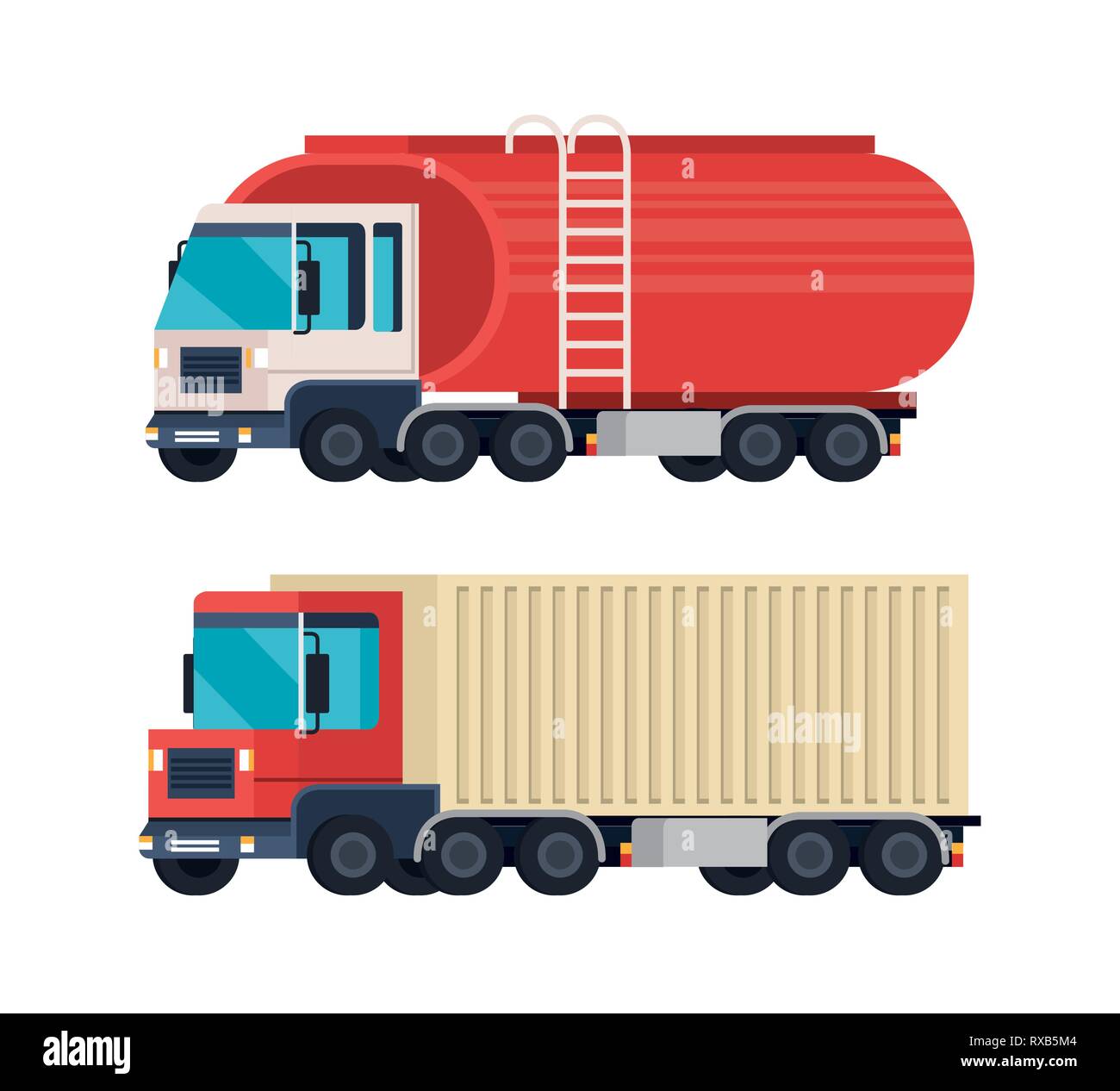 Chemical tanker trucks hi-res stock photography and images - Alamy