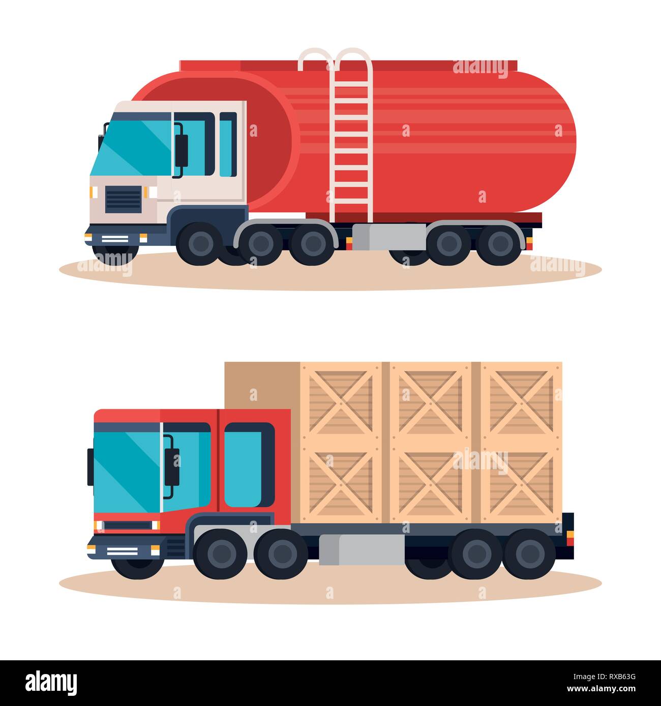 Tanker service Stock Vector Images - Alamy
