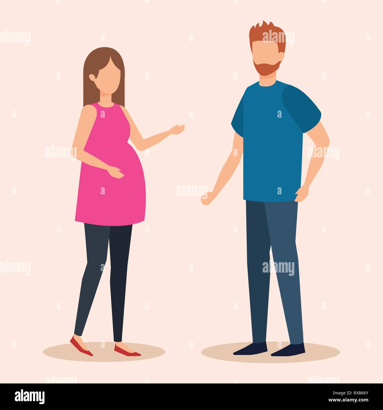 Father posing Stock Vector Images - Alamy