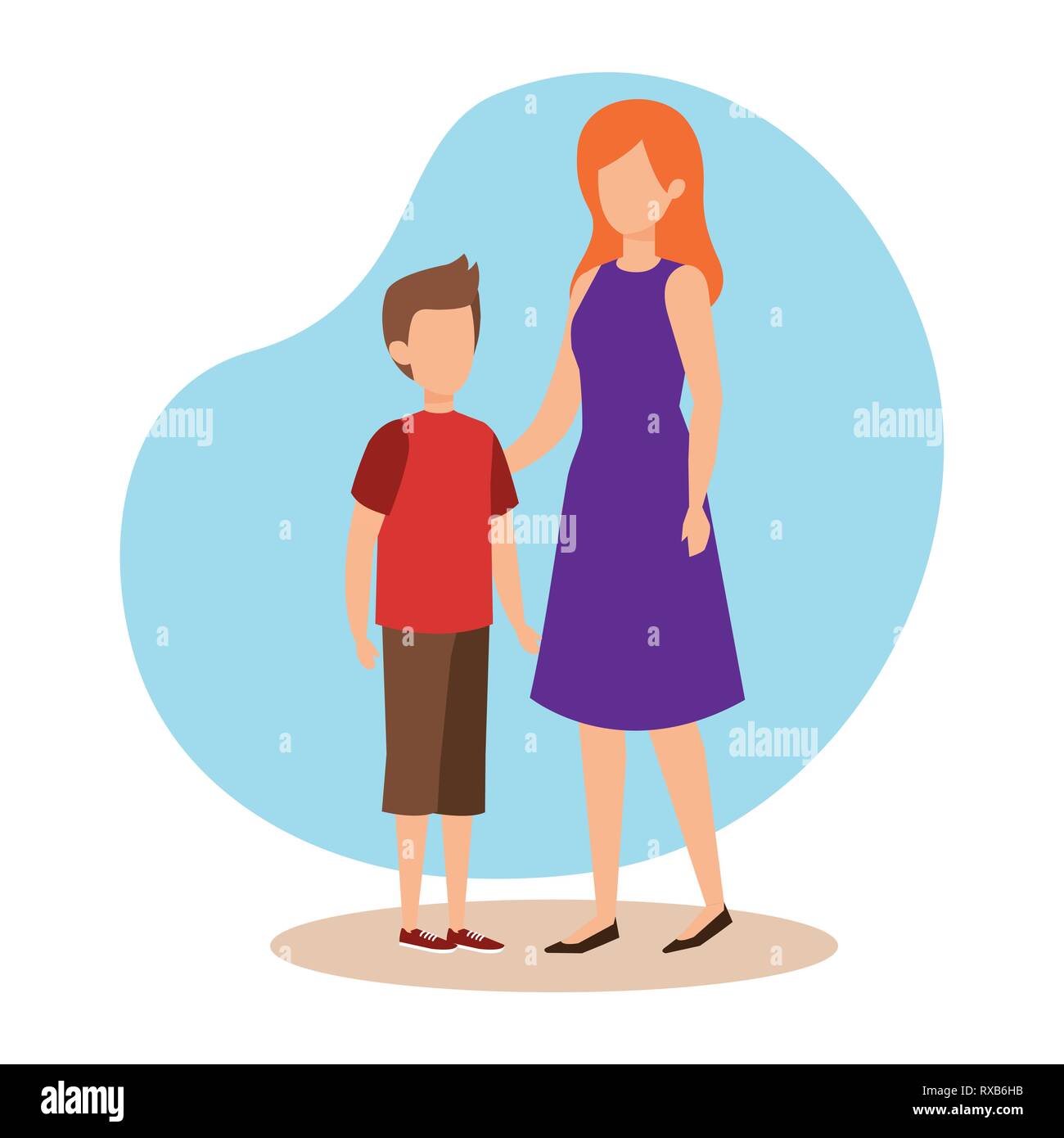Mother mon Stock Vector Images - Alamy