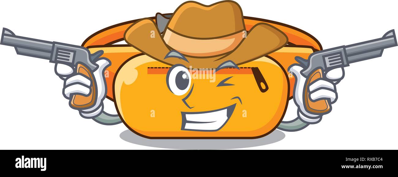 Cowboy waist bag placed in cartoon closet Stock Vector Image & Art - Alamy