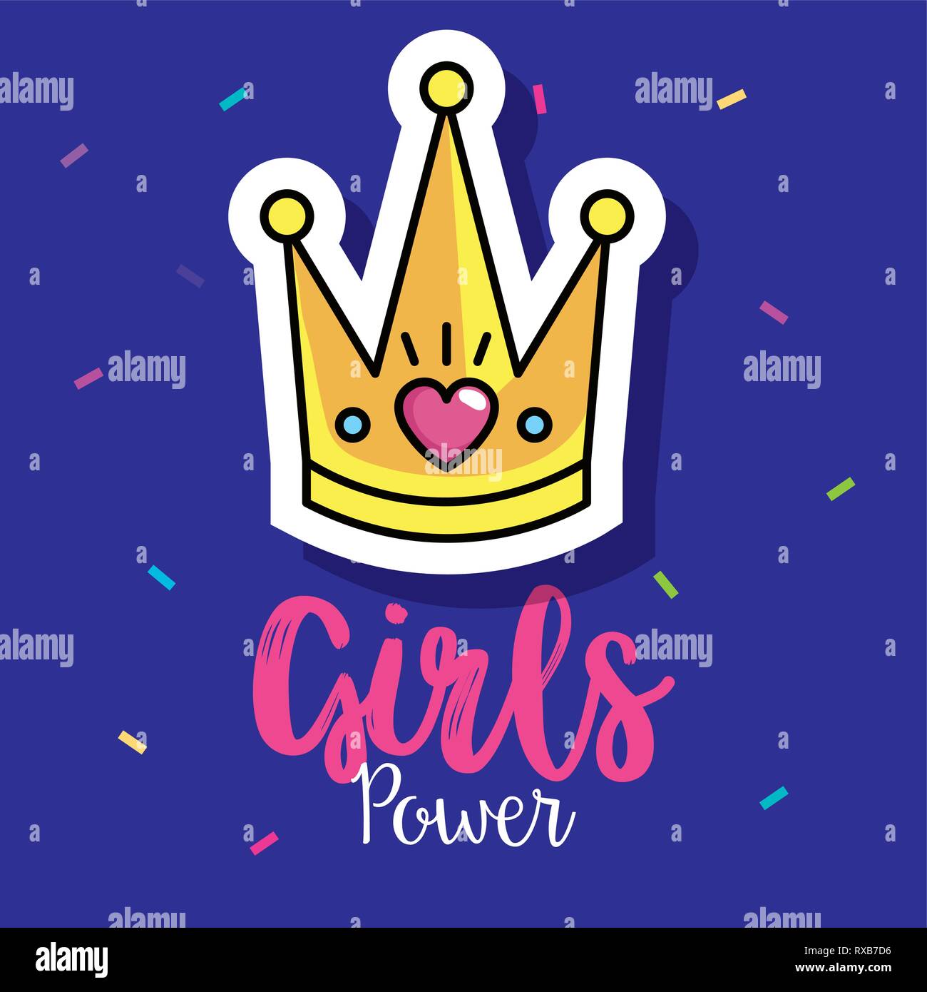 90s girl power Stock Vector Images - Alamy