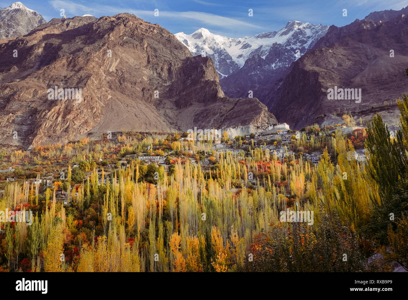 Baltit fort hunza valley karakoram hi-res stock photography and images ...