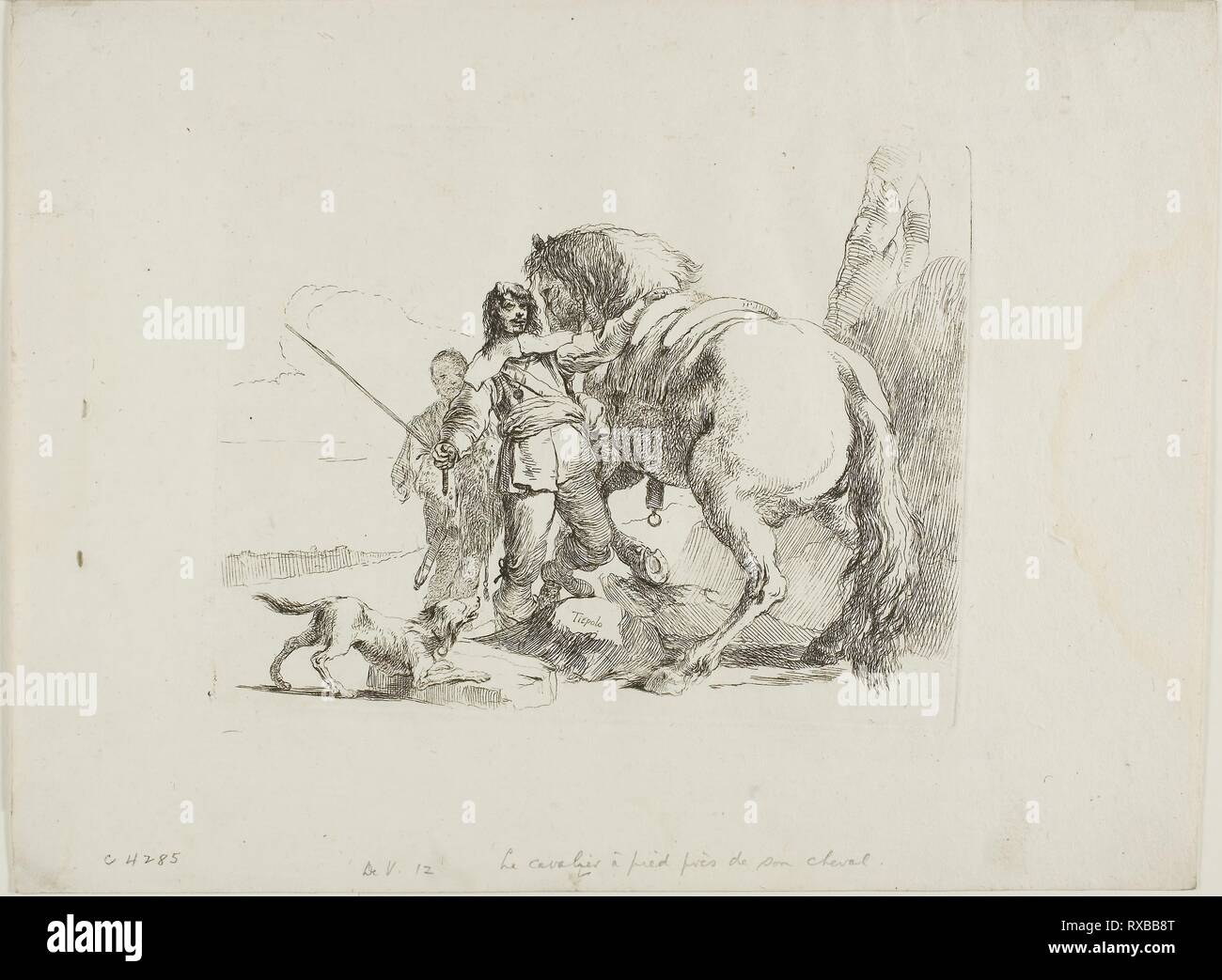 Giambattista tiepolo drawing hi-res stock photography and images - Alamy