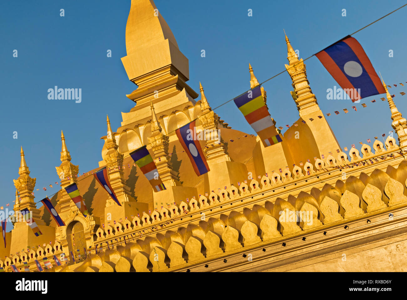 The pha that luang pagoda hi-res stock photography and images - Alamy