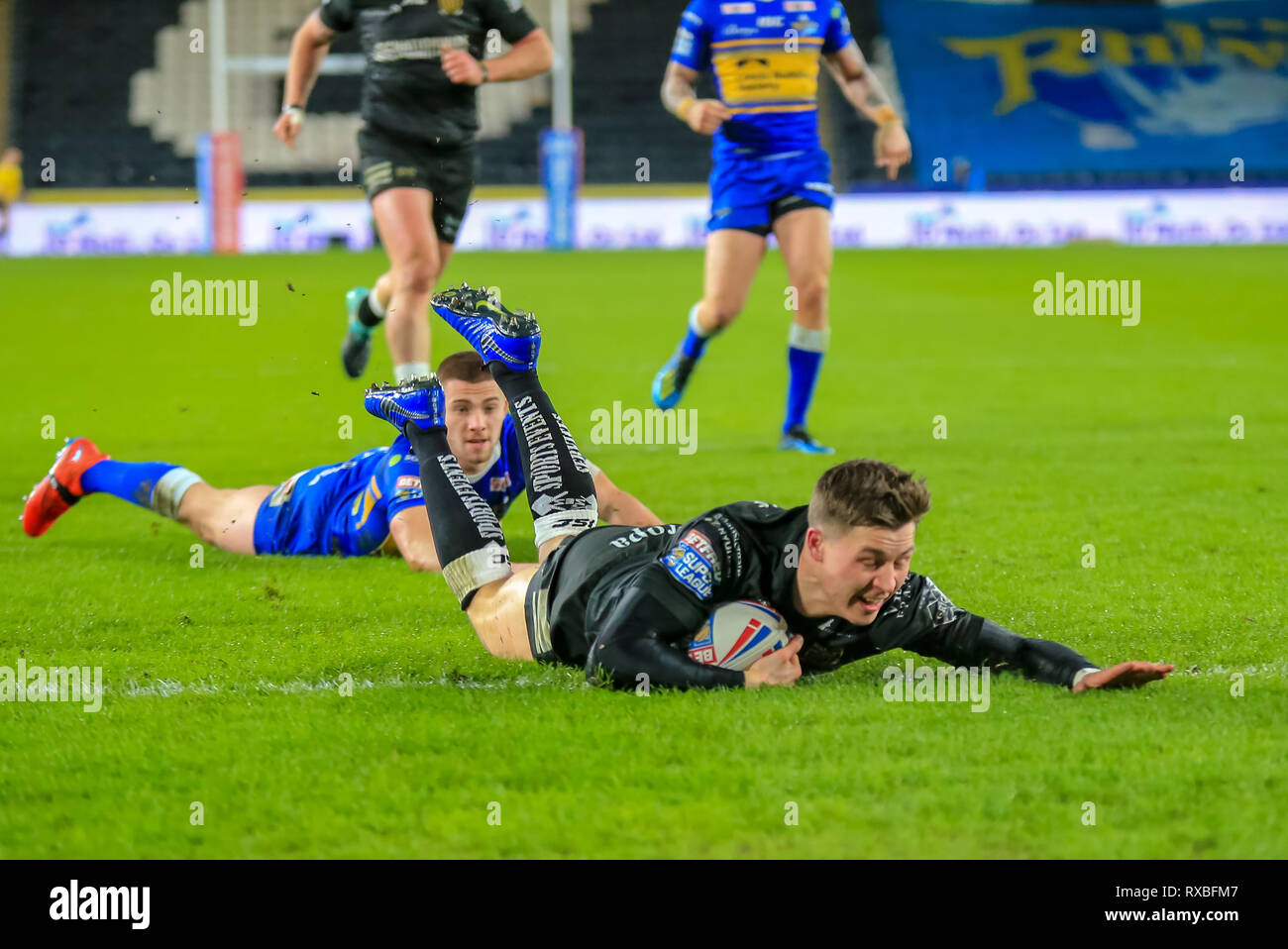 8th March 2019, KCOM Stadium, Hull, England; Betfred Super League ... 8th March 2019, KCOM Stadium, Hull, England; Betfred Super League ...