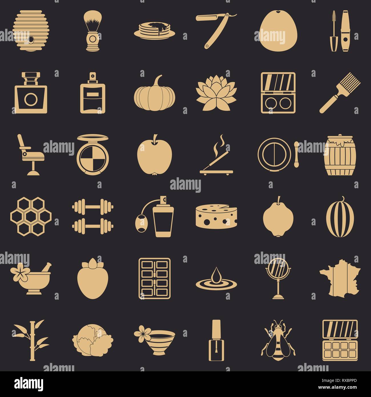 Product icons set, simple style Stock Vector Image & Art - Alamy