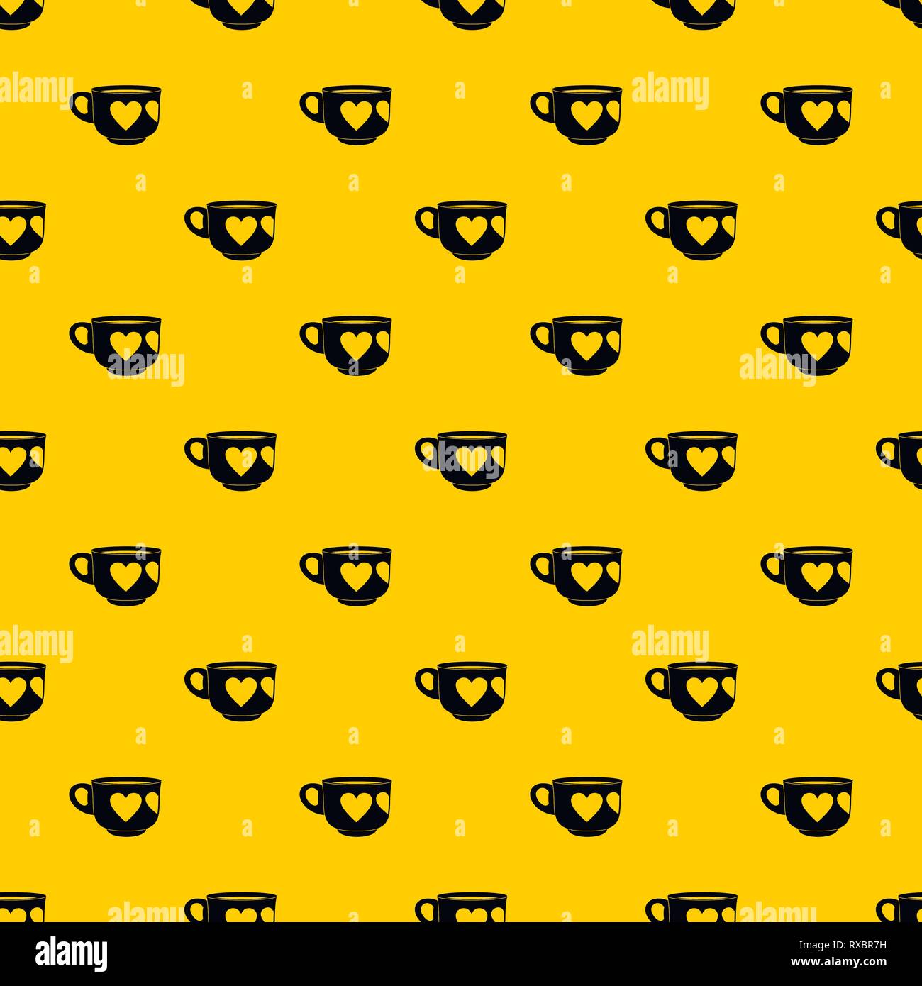 Cup Pattern Vector Stock Vector Image And Art Alamy
