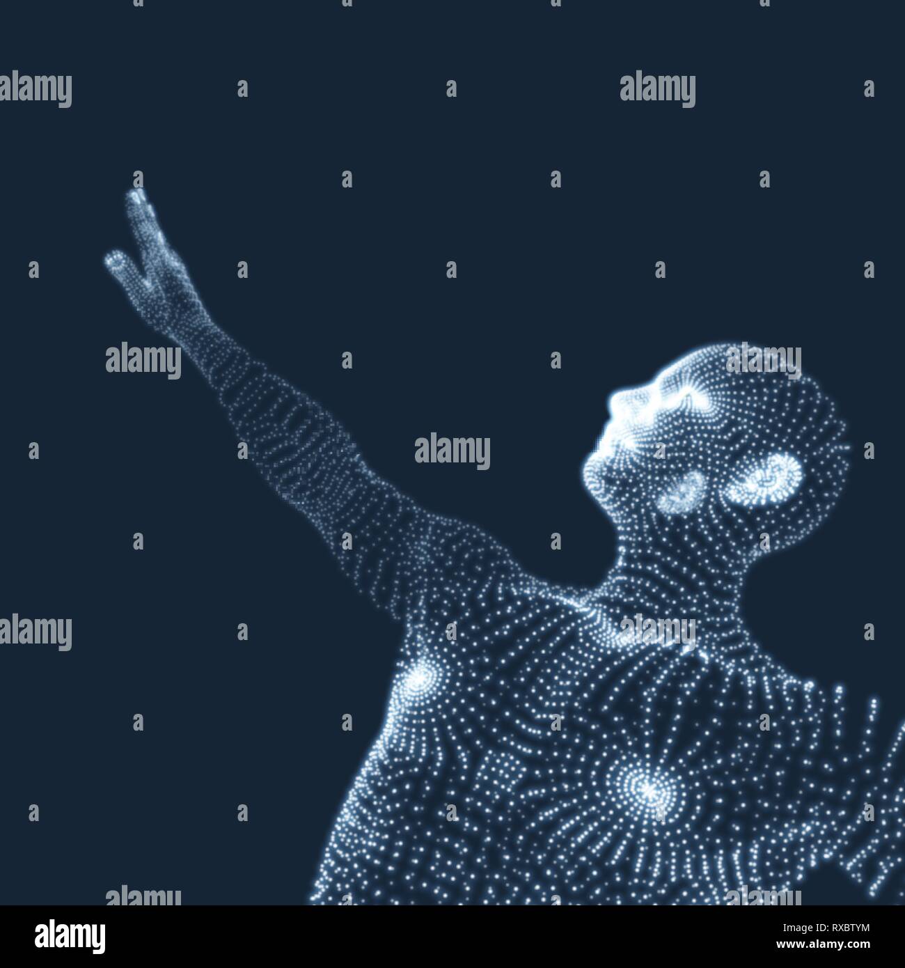 Person points vector vectors hi-res stock photography and images - Alamy