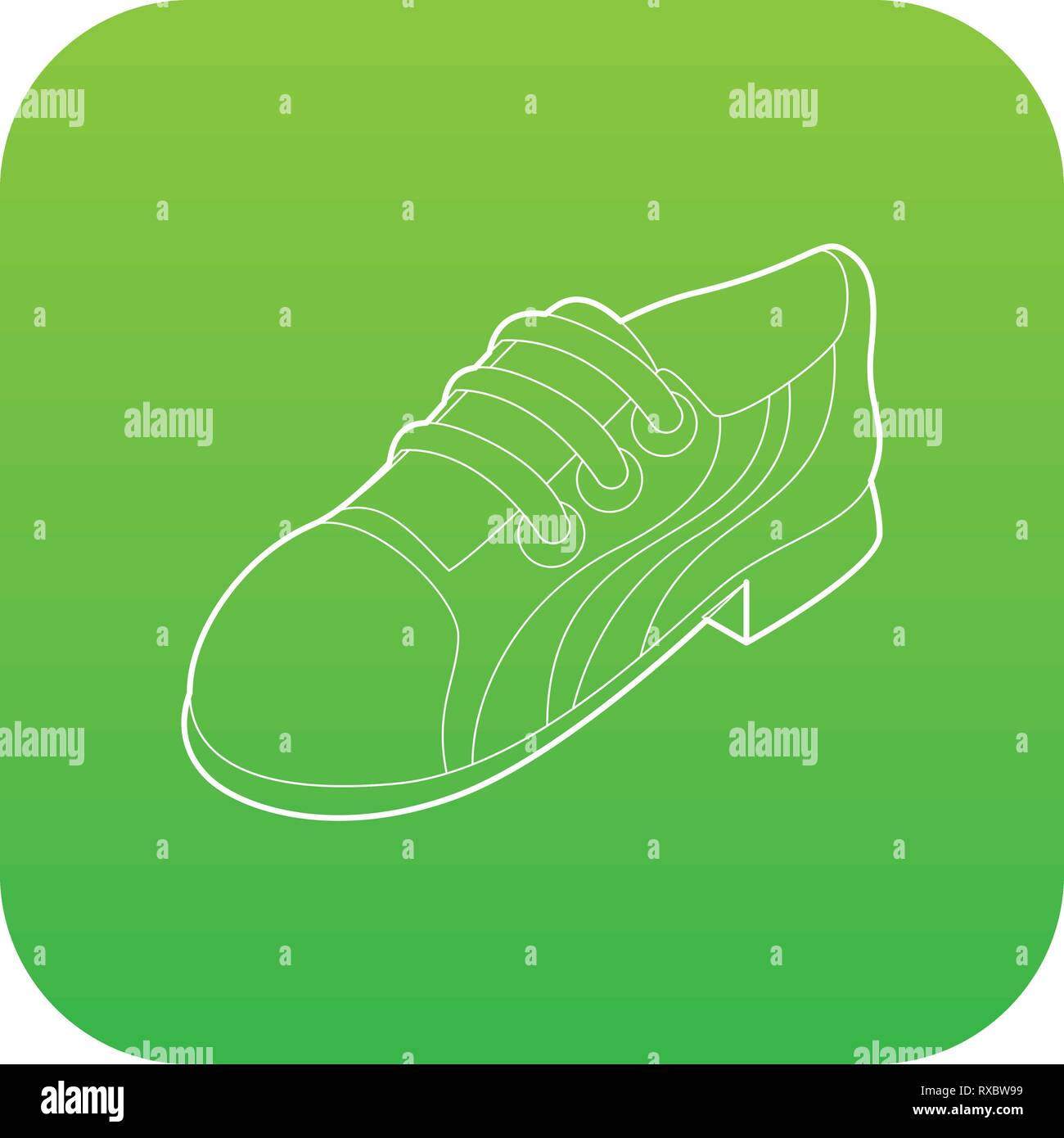 Side view running shoe Stock Vector Images - Alamy