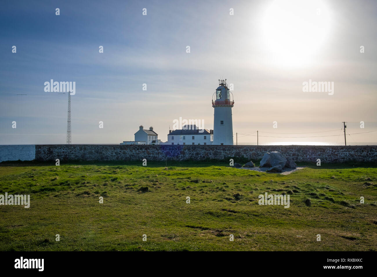 Lighthouse harbour adventure village hi-res stock photography and ...