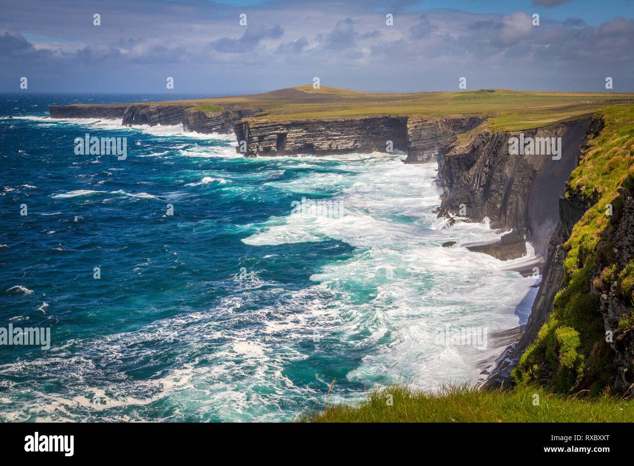 Loop Head Lighthouse, County Clare Stock Photo - Alamy