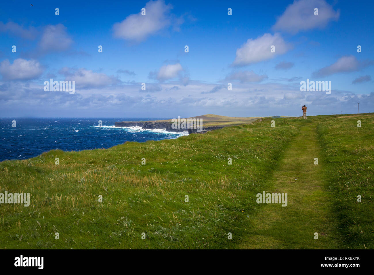 Loop Head Lighthouse, County Clare Stock Photo - Alamy