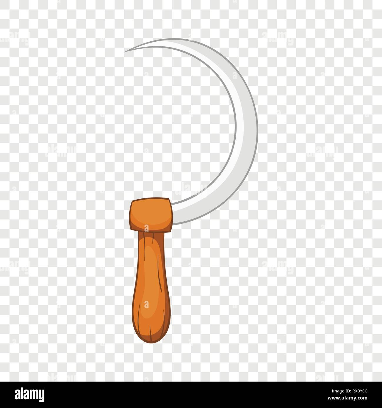 Sickle icon, cartoon style Stock Vector Image & Art - Alamy