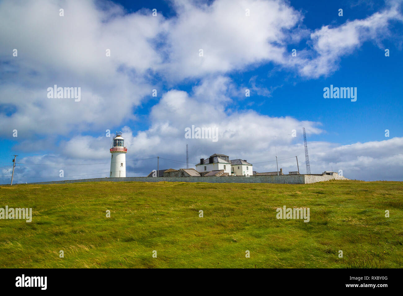 Loop Head Lighthouse, County Clare Stock Photo - Alamy
