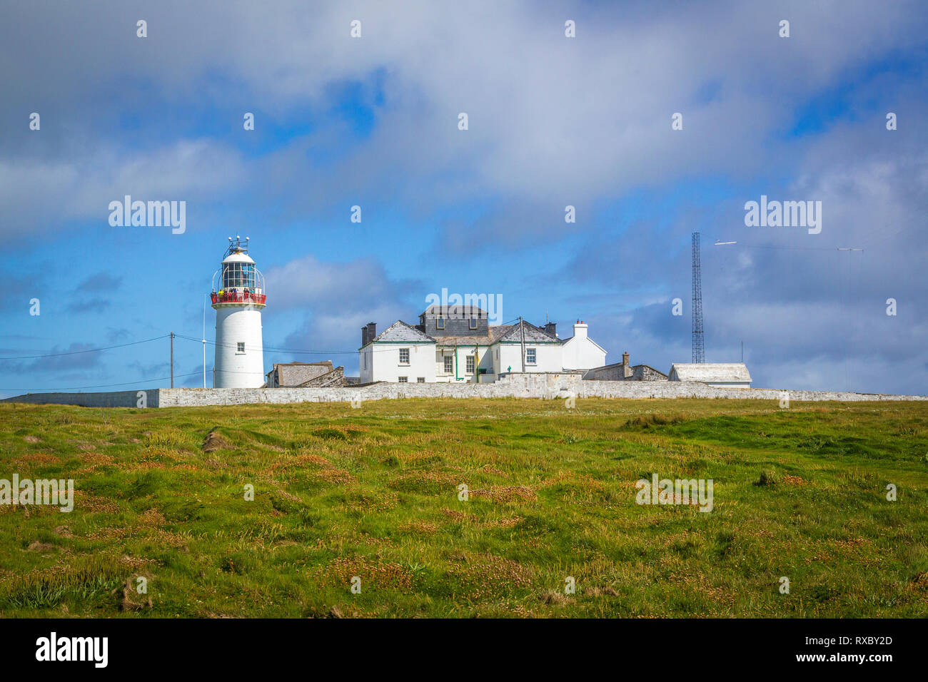 Loop Head Lighthouse, County Clare Stock Photo - Alamy