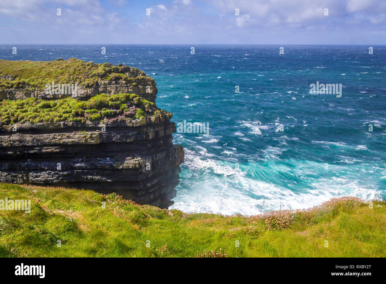 Loop Head Lighthouse, County Clare Stock Photo - Alamy