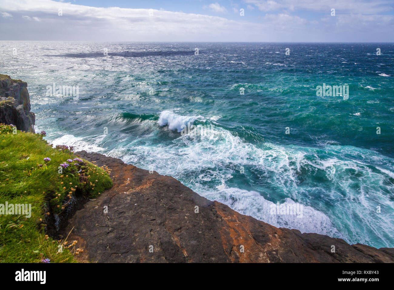 Loop Head Lighthouse, County Clare Stock Photo - Alamy