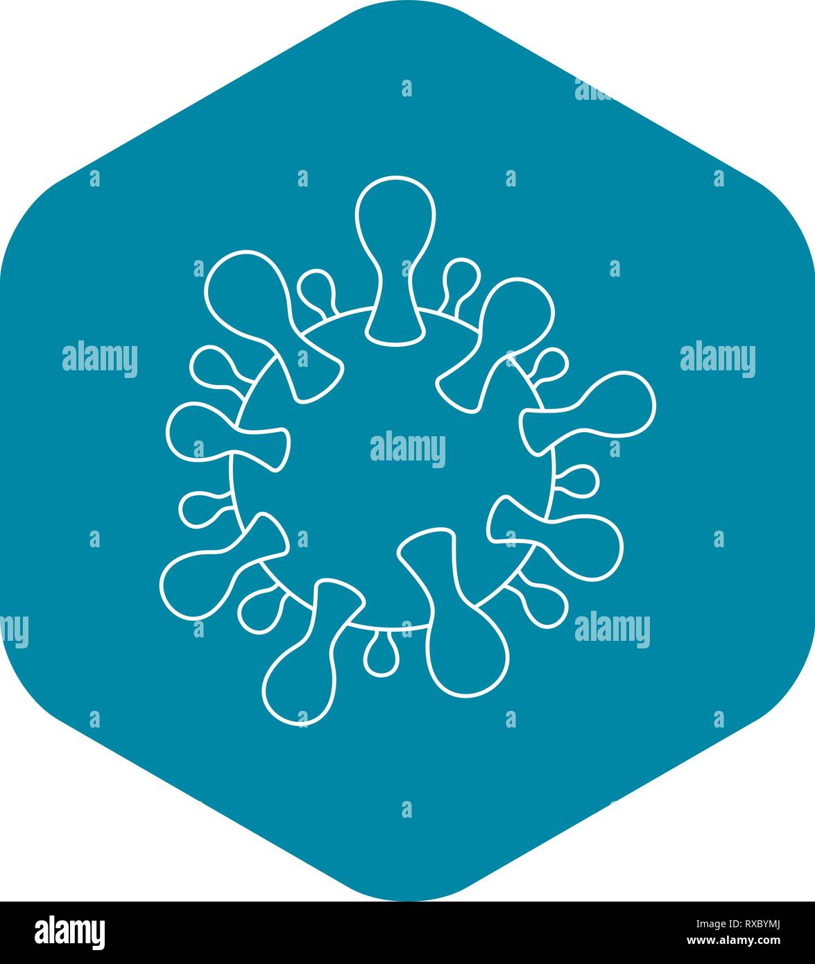 Microscope cell death Stock Vector Images - Alamy