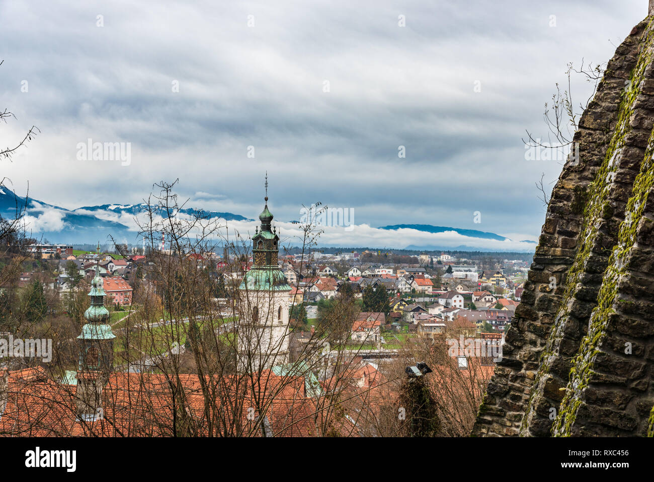 Skofja Loka ancient city of Slovenia Stock Photo - Alamy