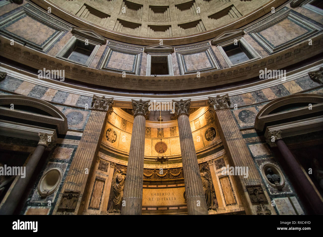 Roma, Italy - November, 2018: The Pantheon, Pantheum, or Phanteon, is a ...