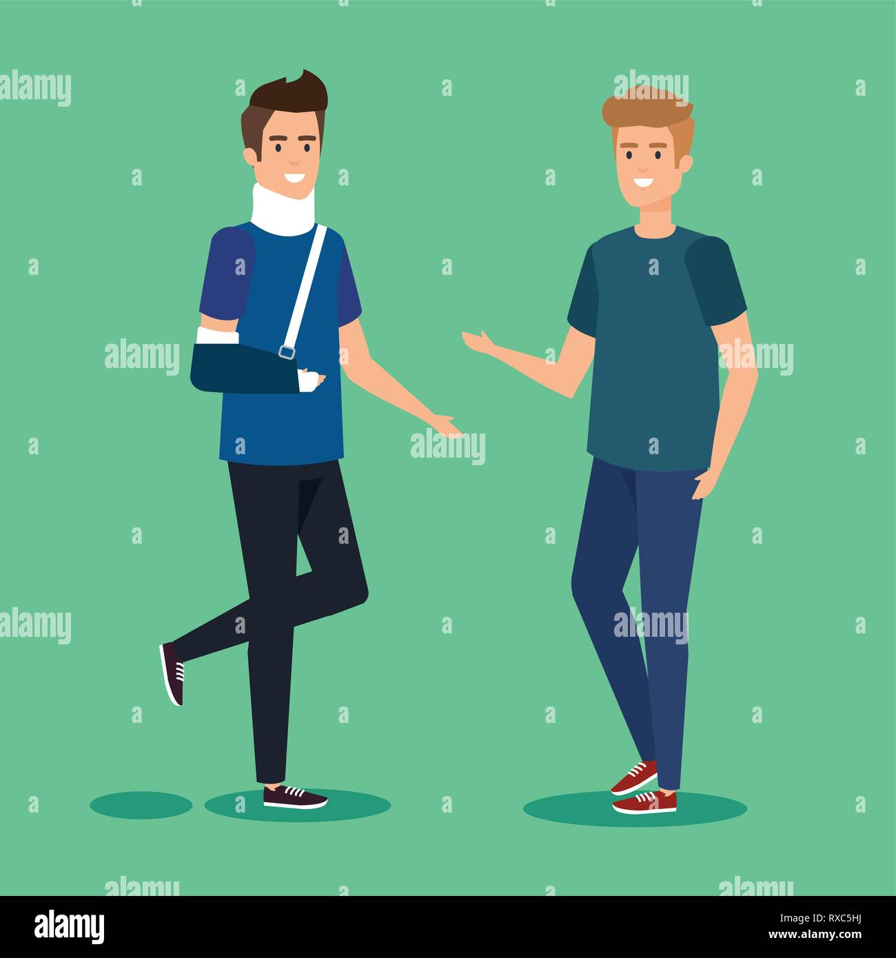 Hand fracture Stock Vector Images - Alamy