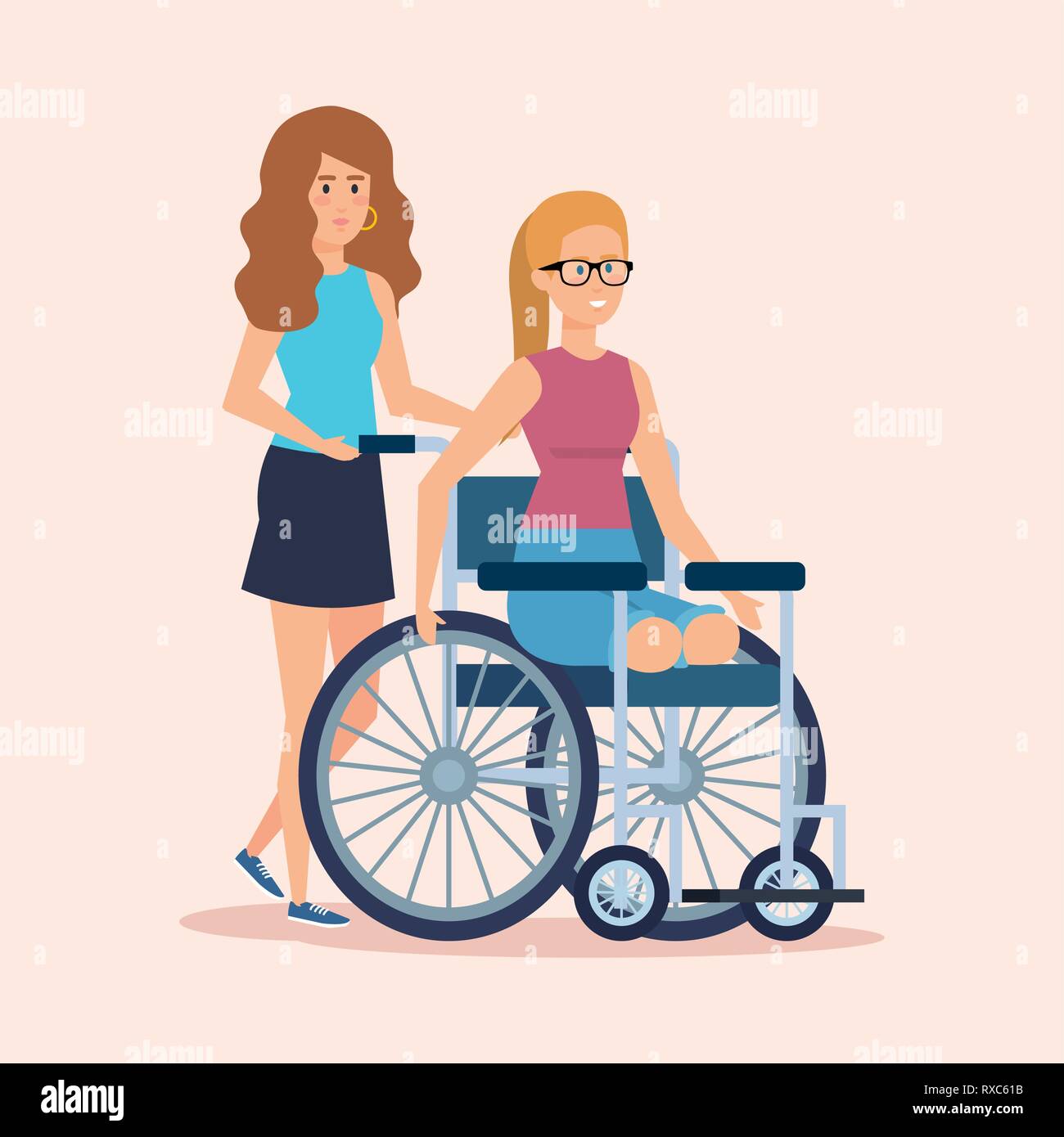 Patient sitting legs Stock Vector Images - Alamy