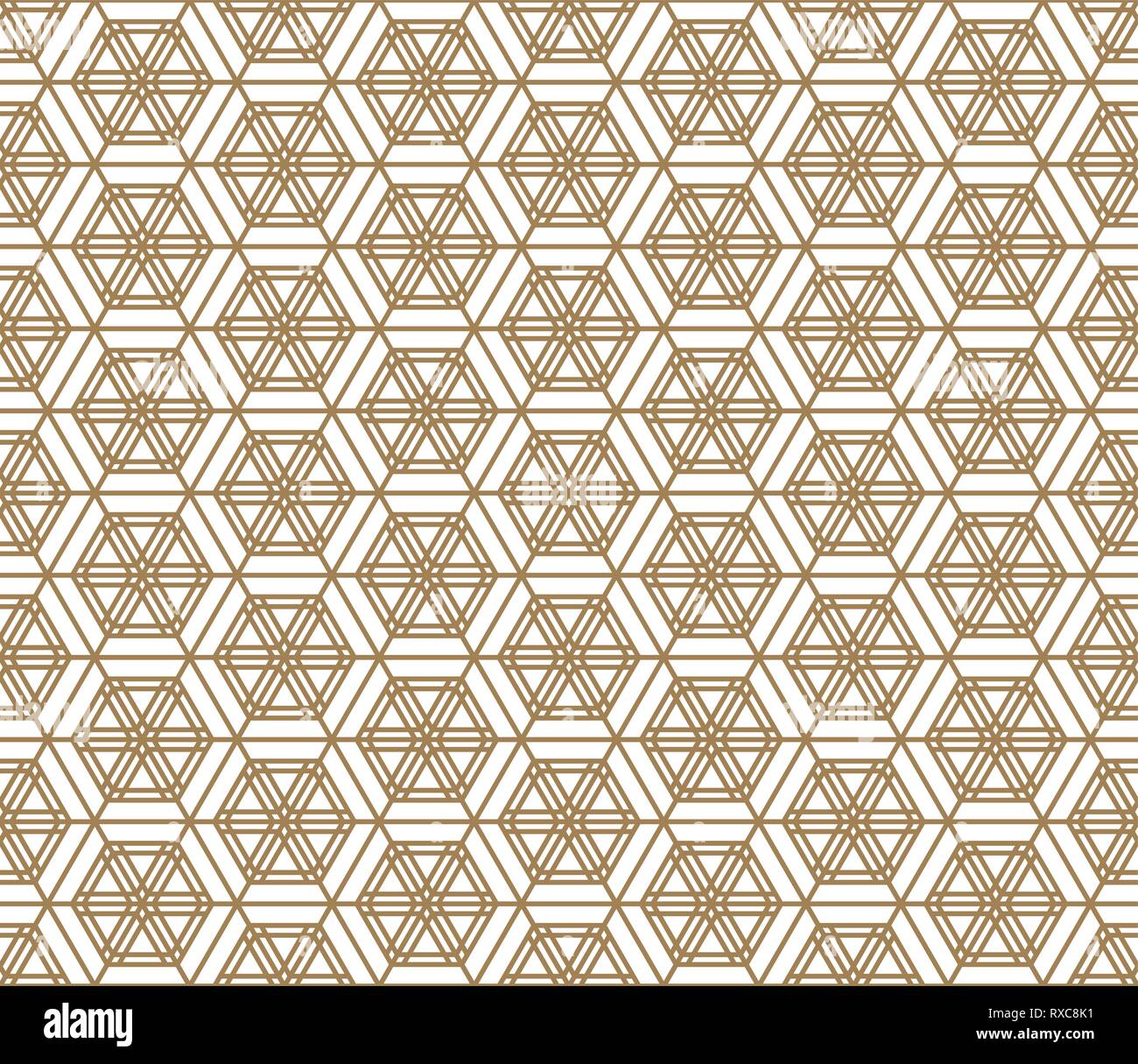 Japanese seamless pattern in style Kumiko.For template,fabric,shoji ...