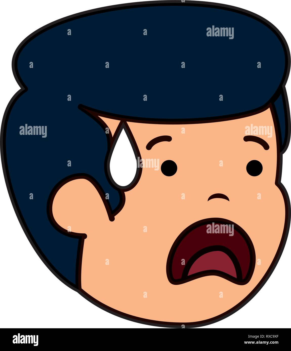 Sweating Stock Vector Images - Alamy