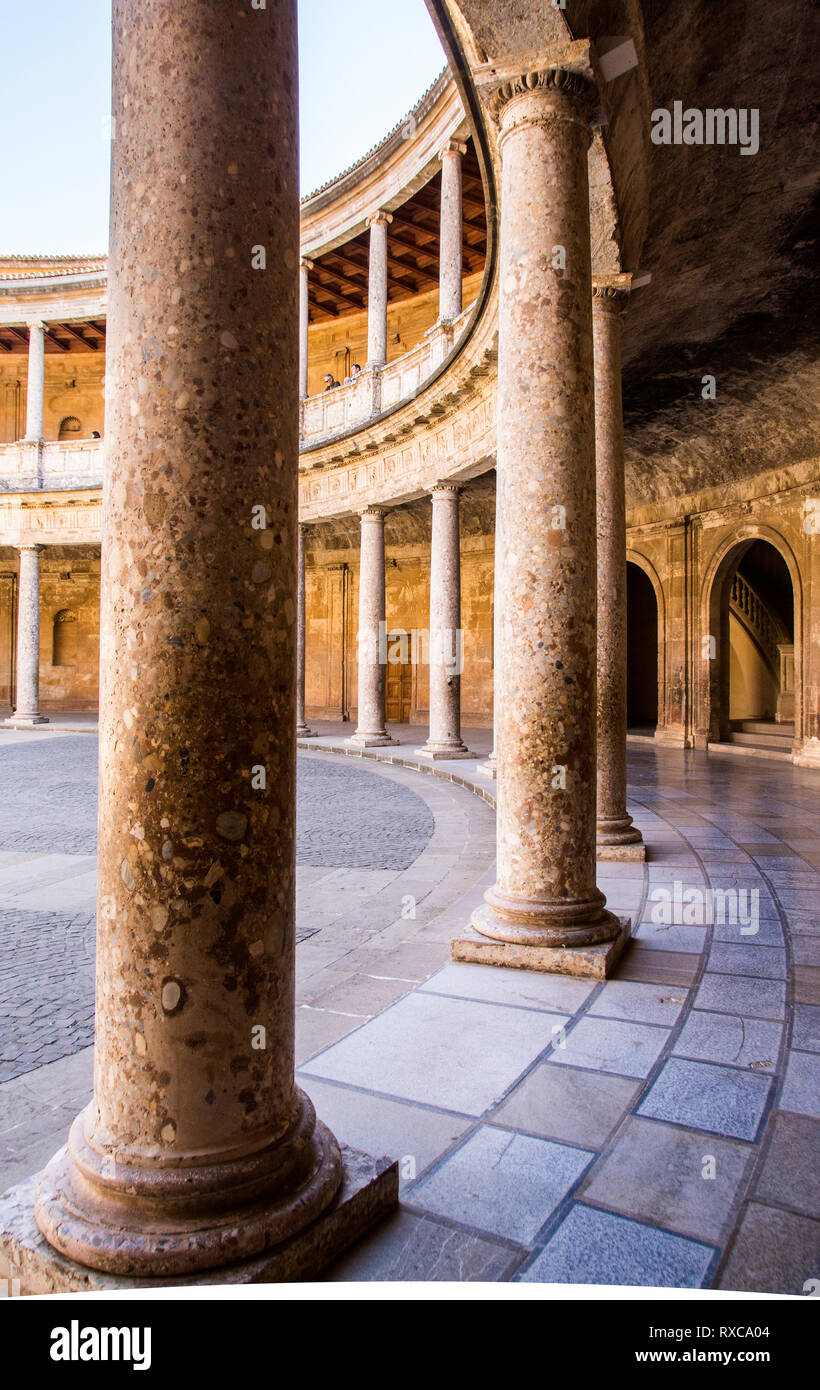 The Alhambra Palace and Fort Complex, Granada, Spain Stock Photo - Alamy