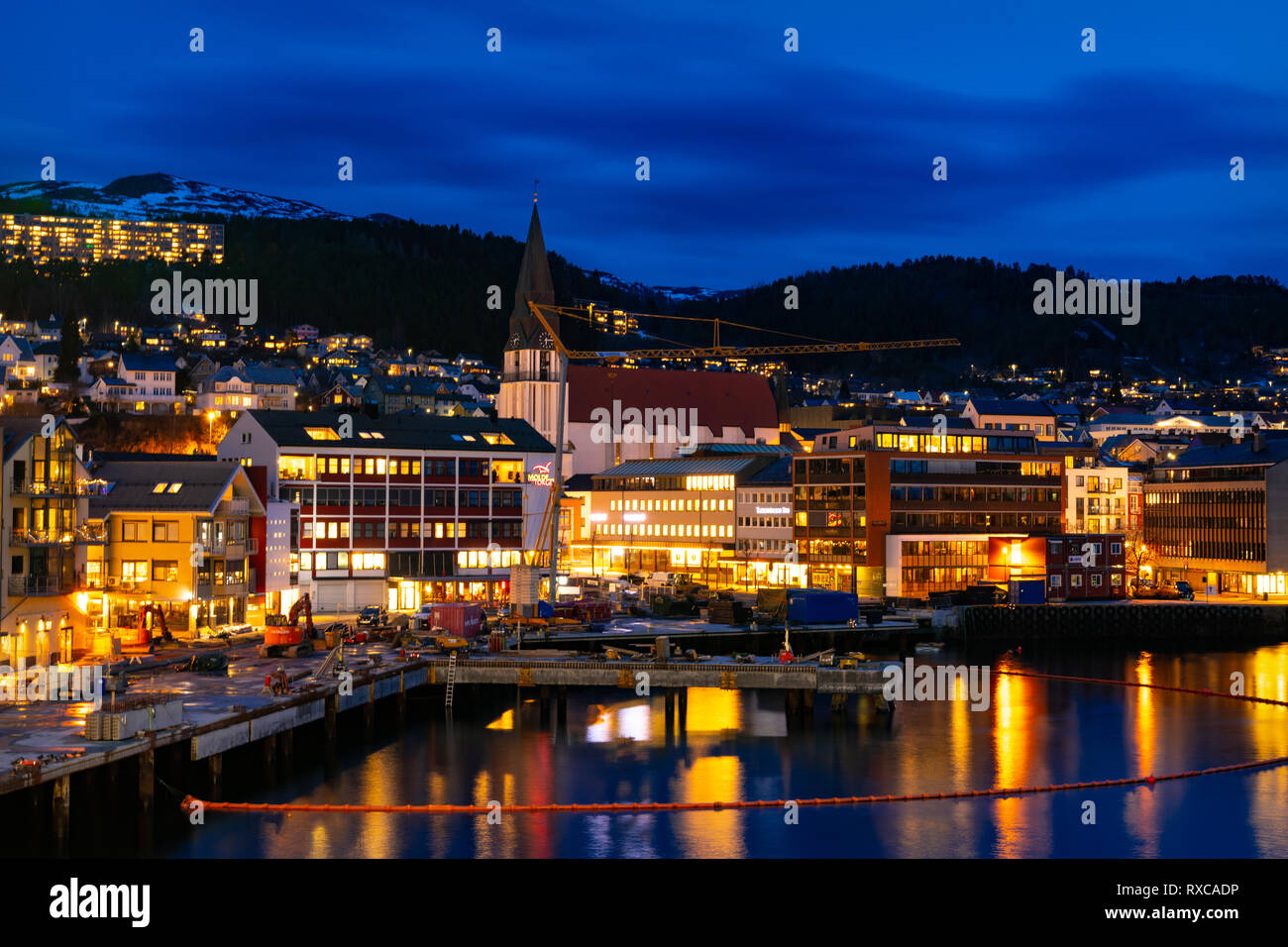 Molde city view hi-res stock photography and images - Alamy