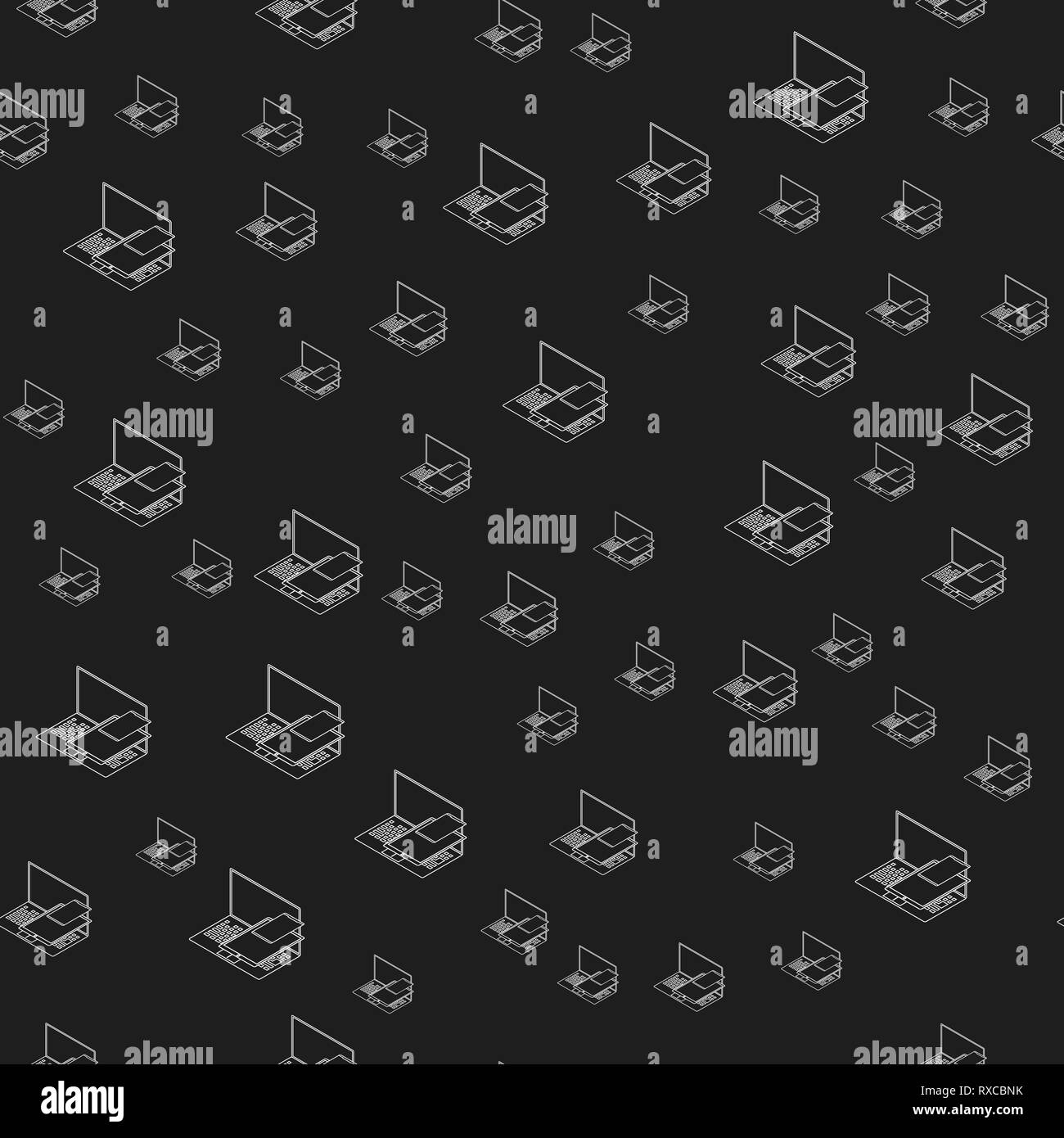 Wallpaper for gadgets Black and White Stock Photos & Images - Alamy