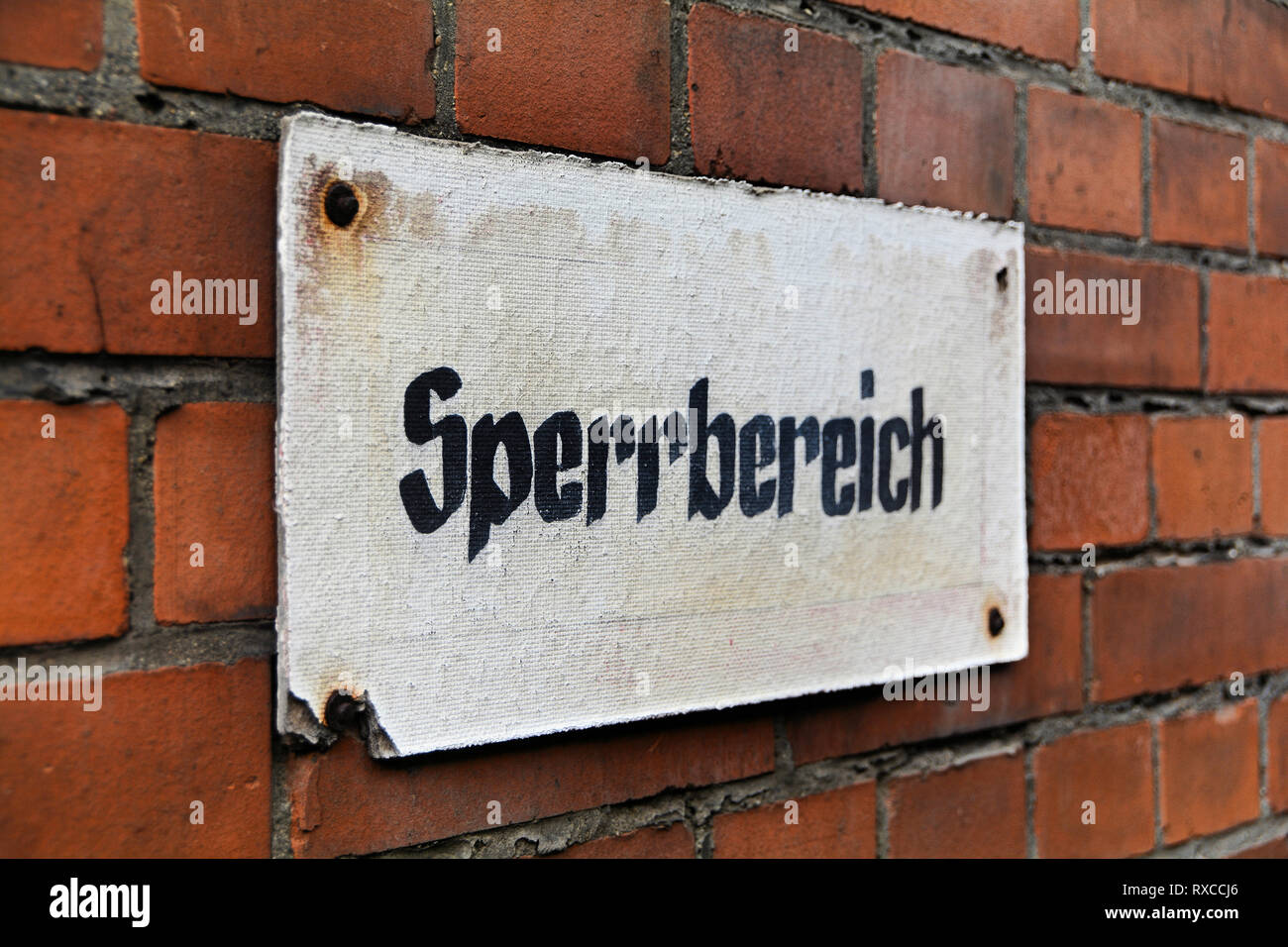 Prohibition area hi-res stock photography and images - Alamy