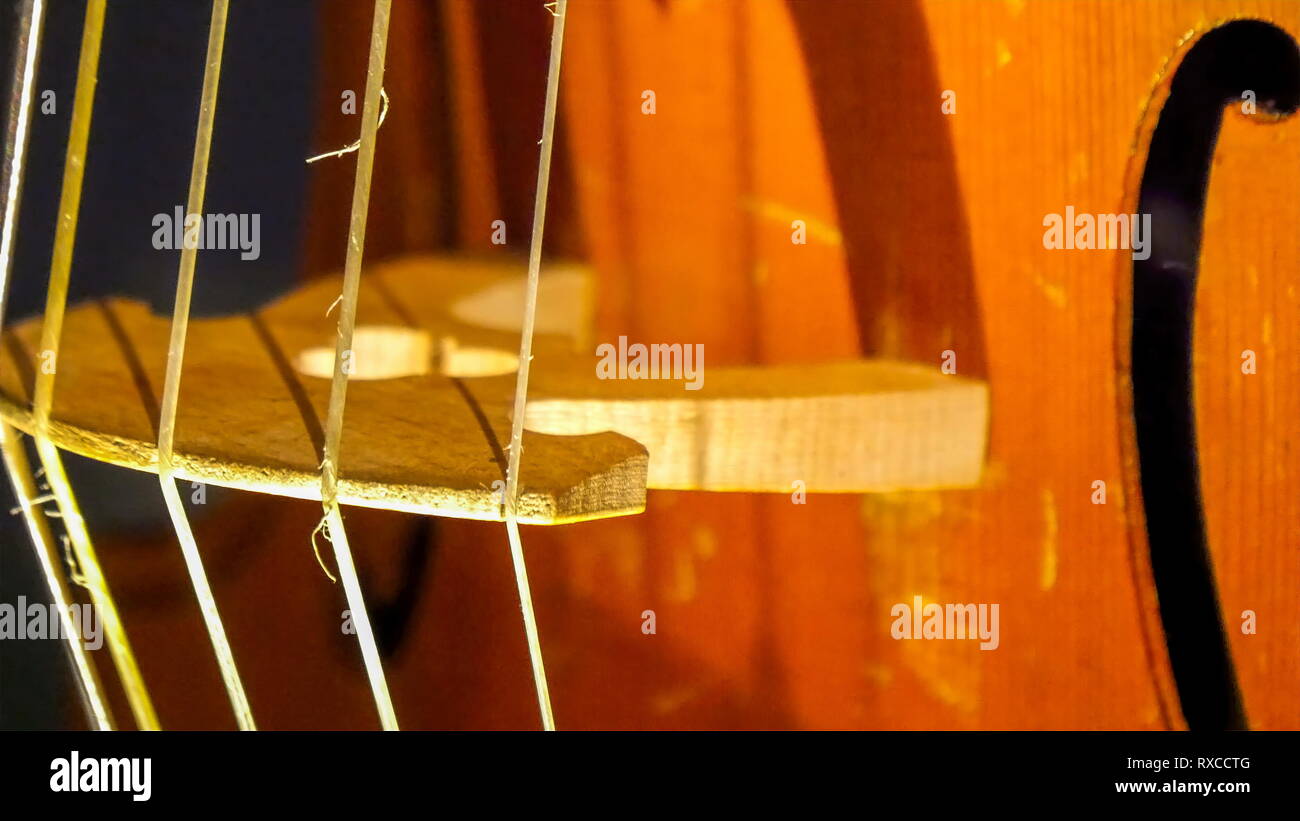 The strings of the violin hi-res stock photography and images - Alamy