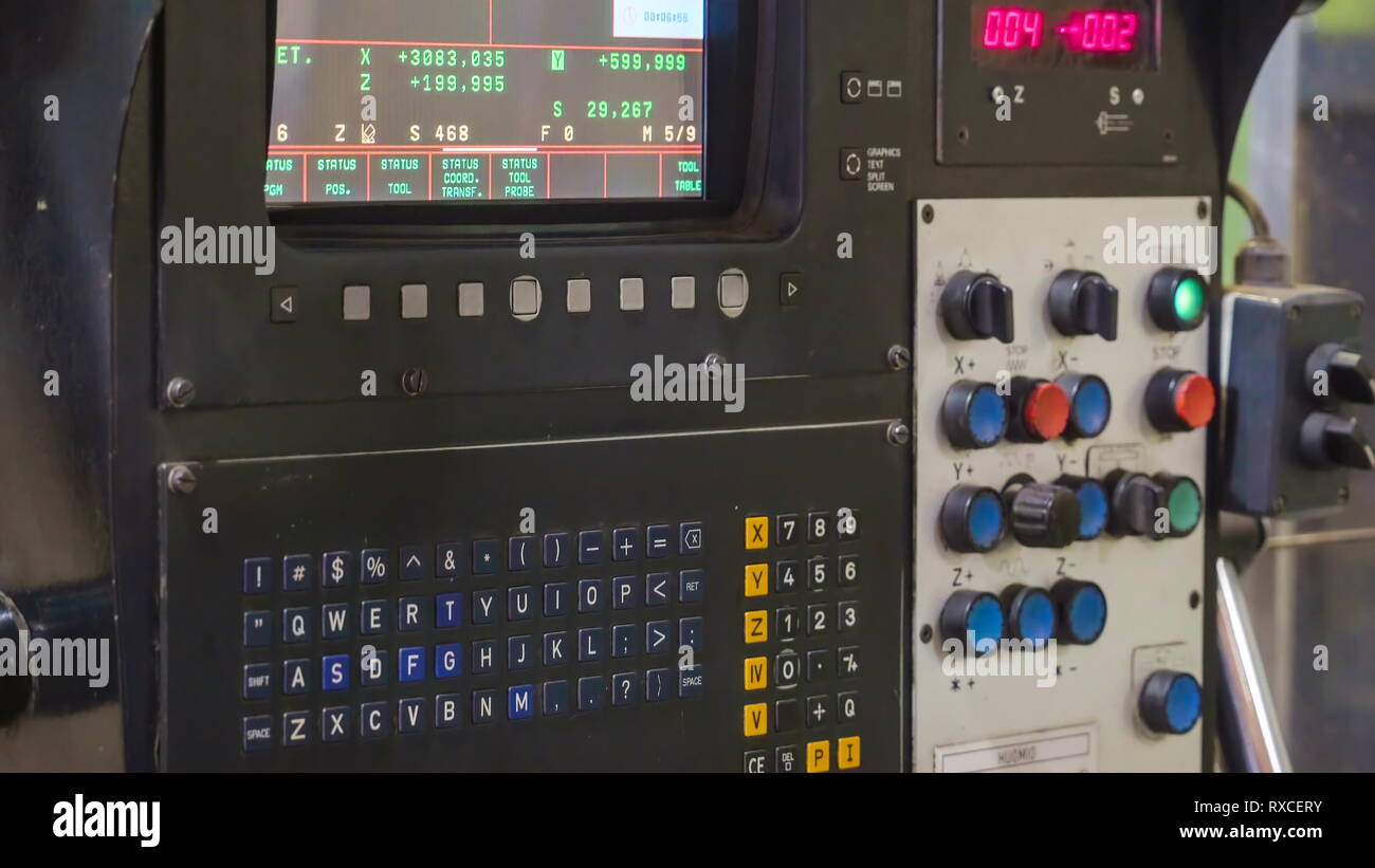 Cnc controller hi-res stock photography and images - Alamy