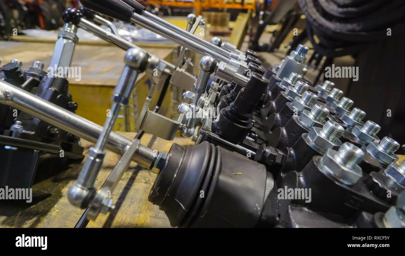 Hydraulic valve hi-res stock photography and images - Alamy